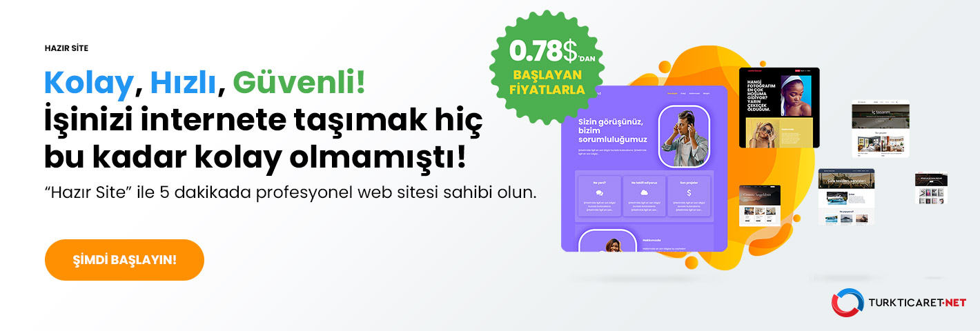 Türkiye nin Lider Hosting ve Domain Firması Turkticaret.net