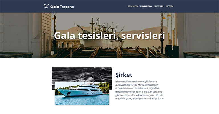 Dilediğin Tasarımda Hazır Web Sitesi - Turkticaret.net
